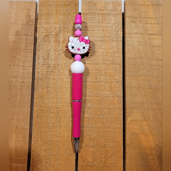 Handmade | Other | Hello Kitty Handmade Blinged Pen | Poshmark